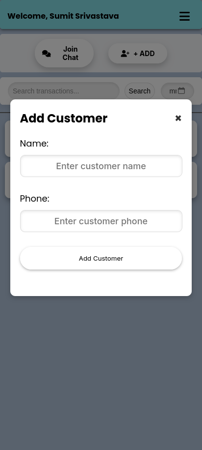 Project - Hisab-Kitab