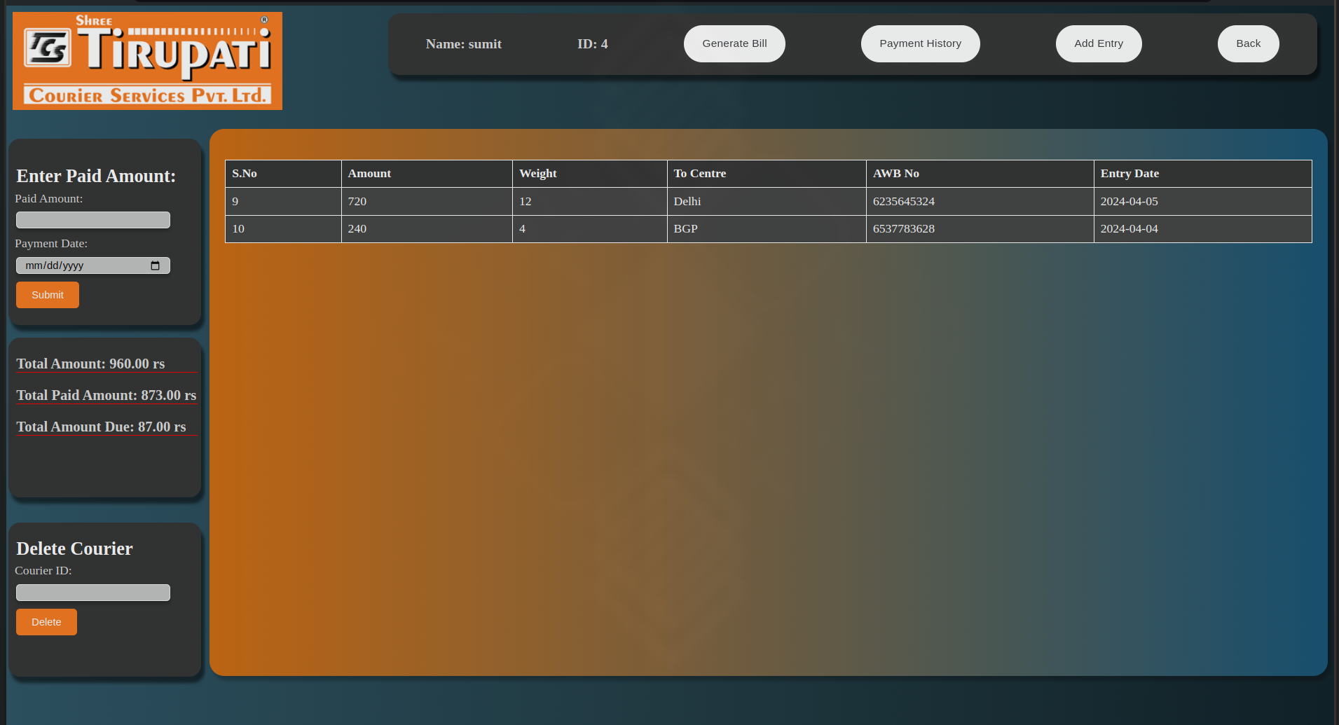 BillTrack: Streamlined Billing and Customer Management Solution